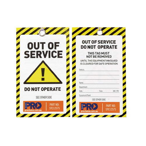 "CAUTION" Safety Tags - Pack of 100 – Kings Packaging